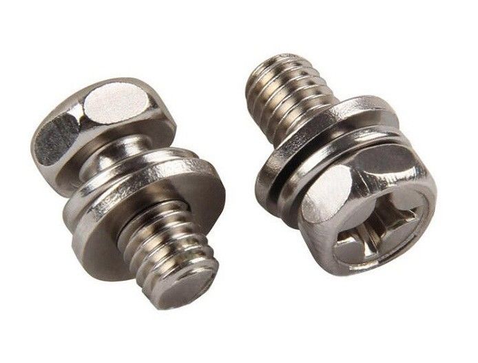 ASME Standard Cross Recessed Socket Hex Head Bolts พร้อมเครื่องล้าง ...
